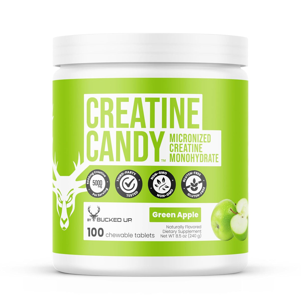Bucked Up creatine green apple flavour