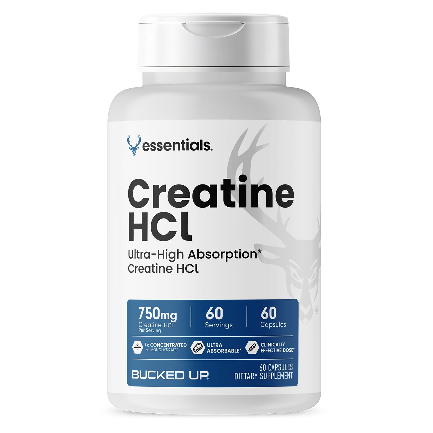 Bucked Up creatine HCL capsules