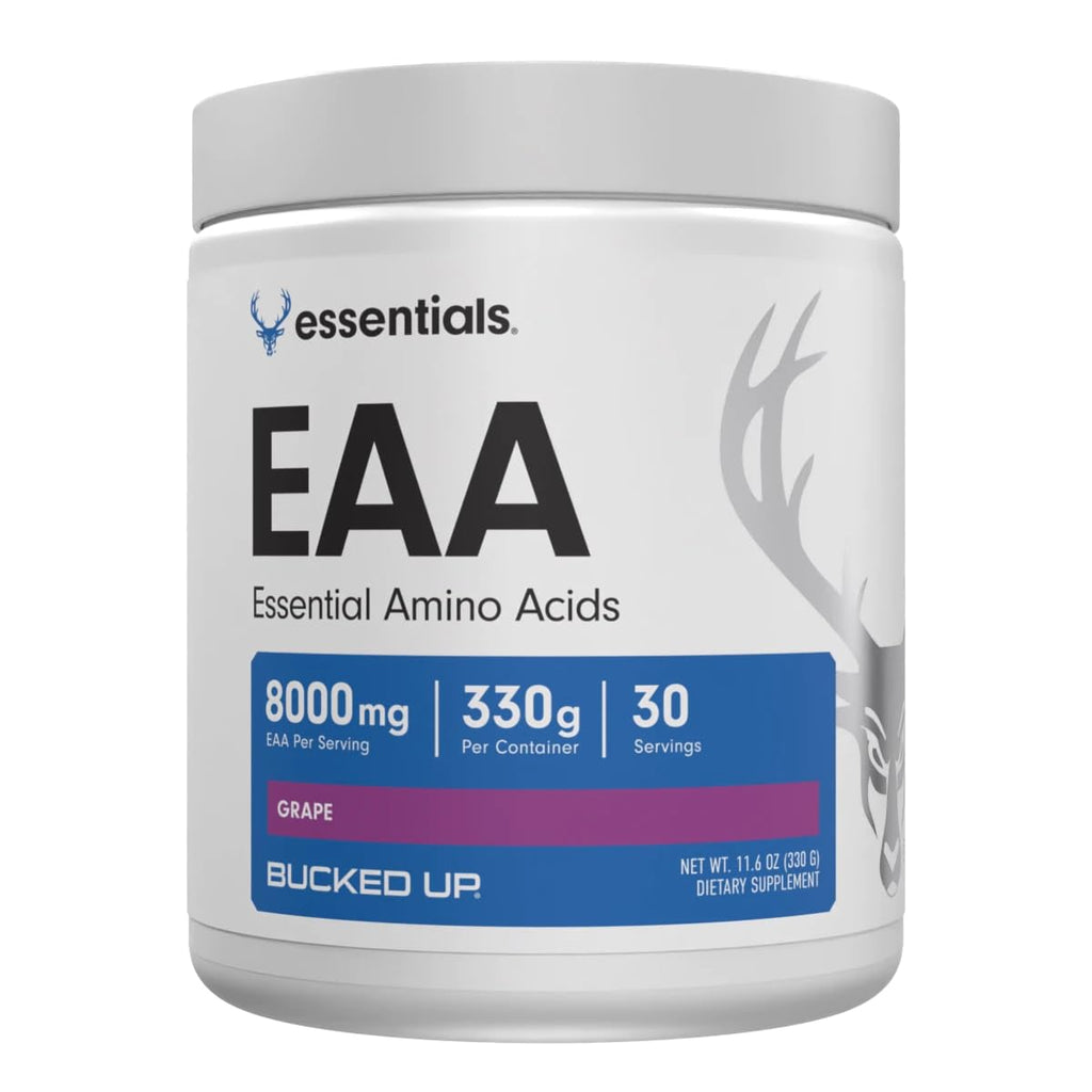 Bucked Up EAA powder grape flavor