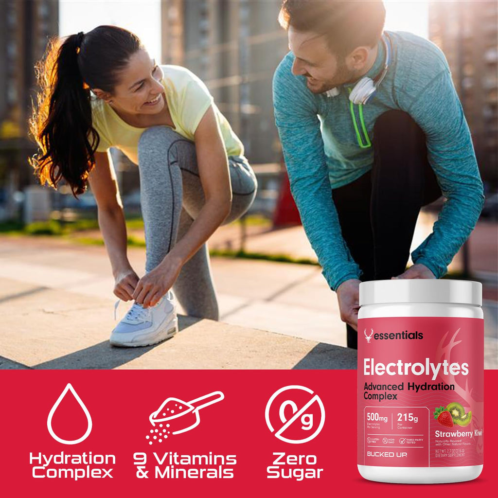 Bucked Up Essentials electrolyte powder mix