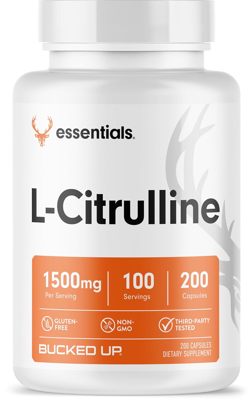Bucked Up L-Citrulline capsules for energy