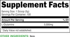Bucked Up l-glutamine 500 g supplement