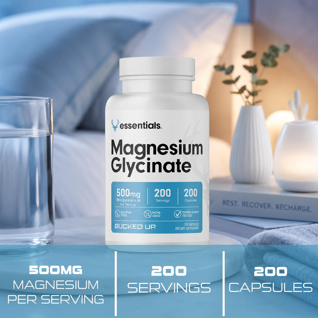 Bucked Up magnesium for stress relief