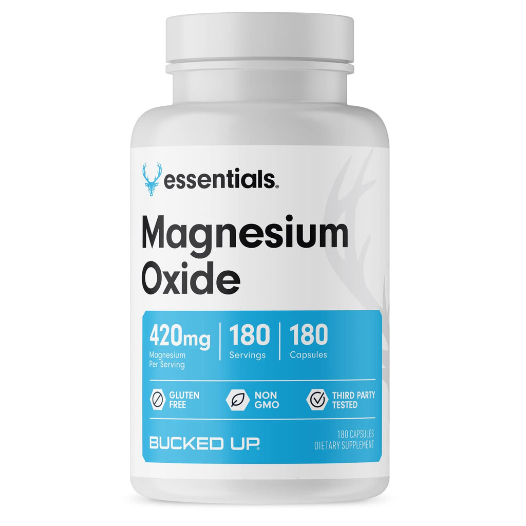 Bucked Up magnesium oxide capsules