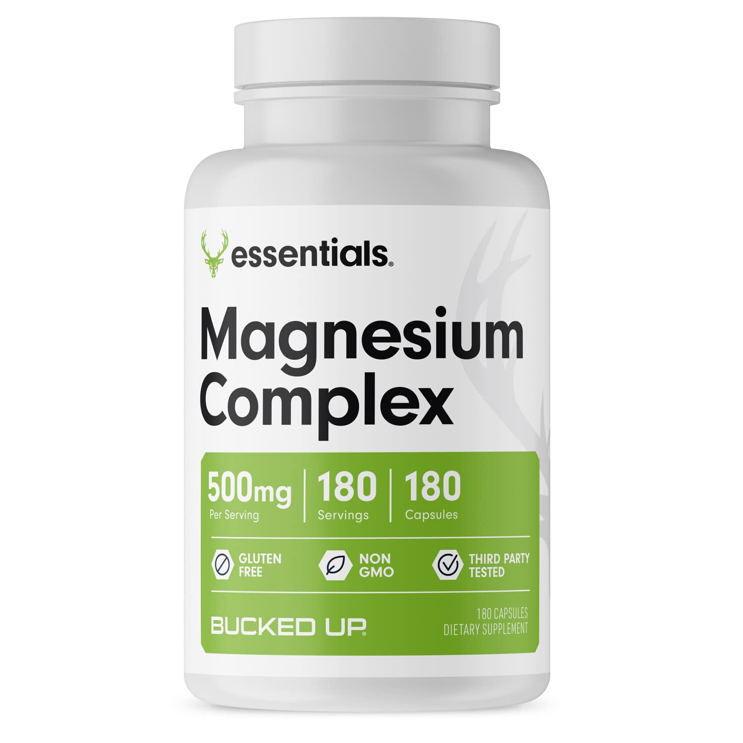 Bucked Up magnesium supplement capsules