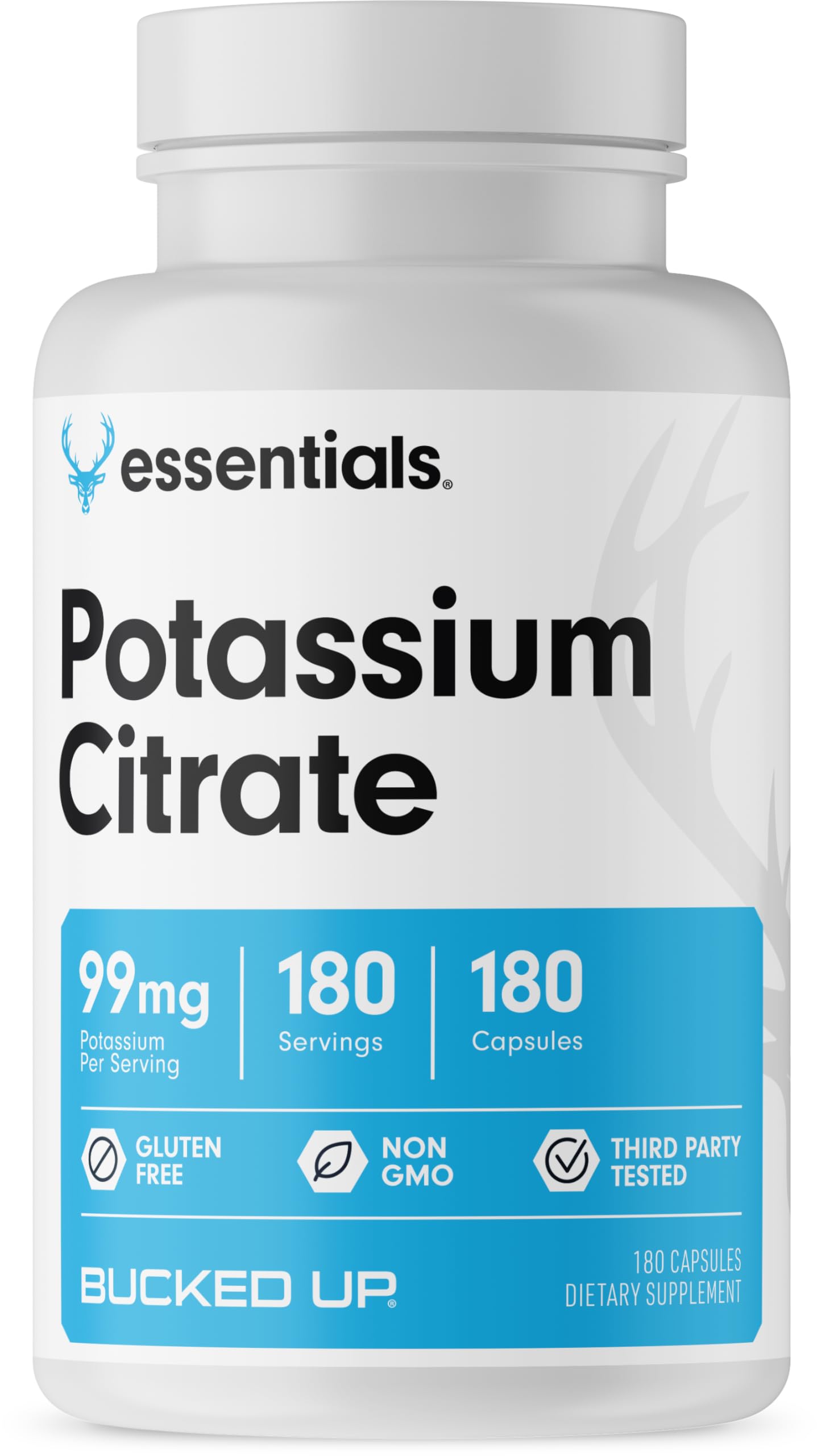 Bucked Up potassium supplement capsules