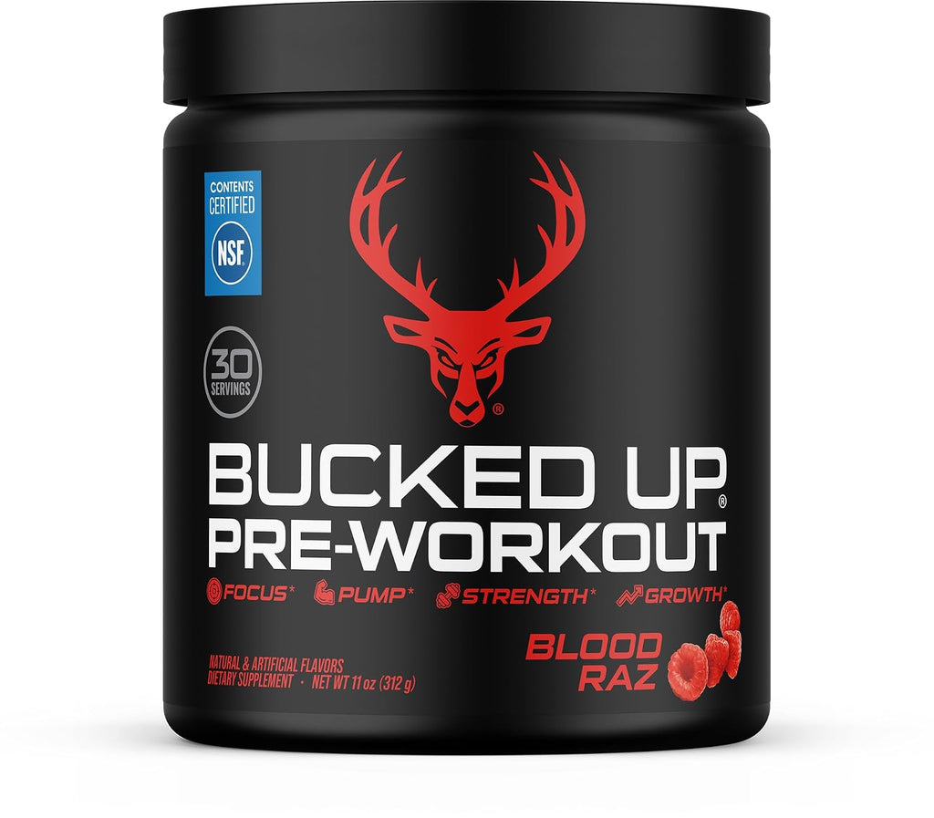 Bucked Up pre-workout energy boost