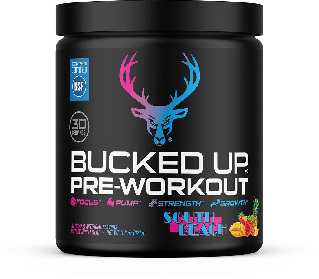 Bucked Up pre-workout energy boost
