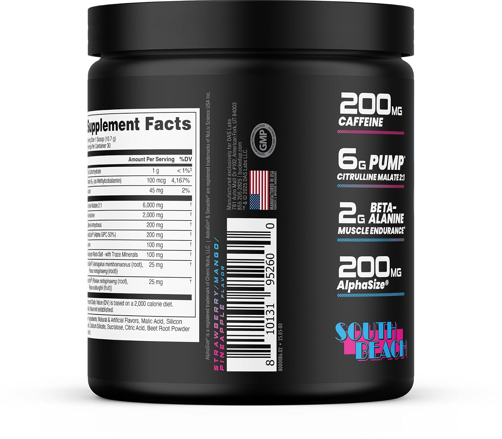 Bucked Up pre-workout for athletes