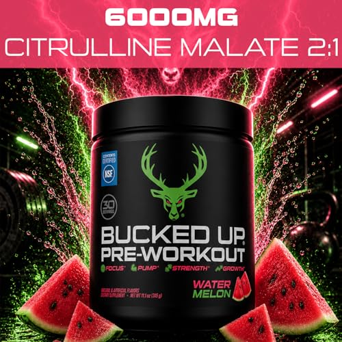 Bucked Up pre workout for endurance