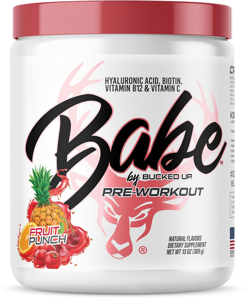 Bucked Up pre-workout fruit punch