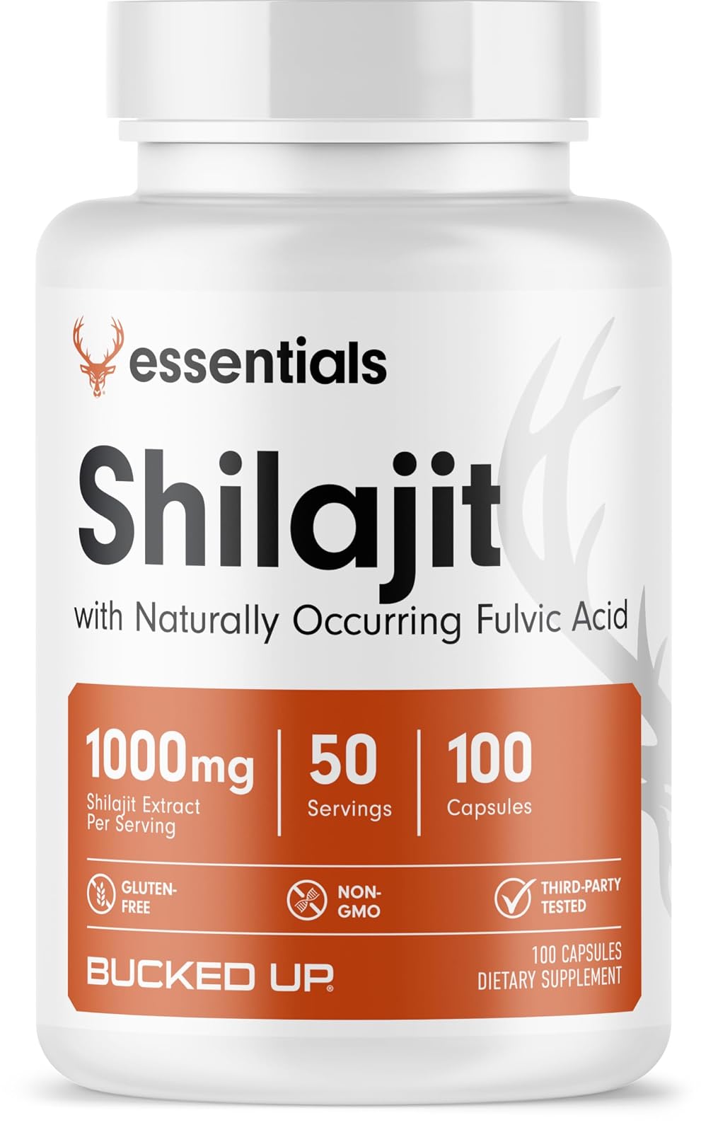 Bucked Up Shilajit 1000 mg capsules