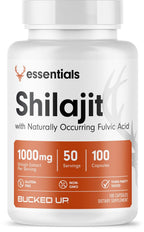 Bucked Up Shilajit 1000 mg capsules