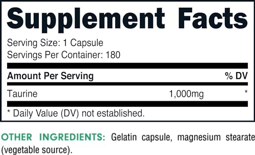 Bucked Up Taurine health benefits