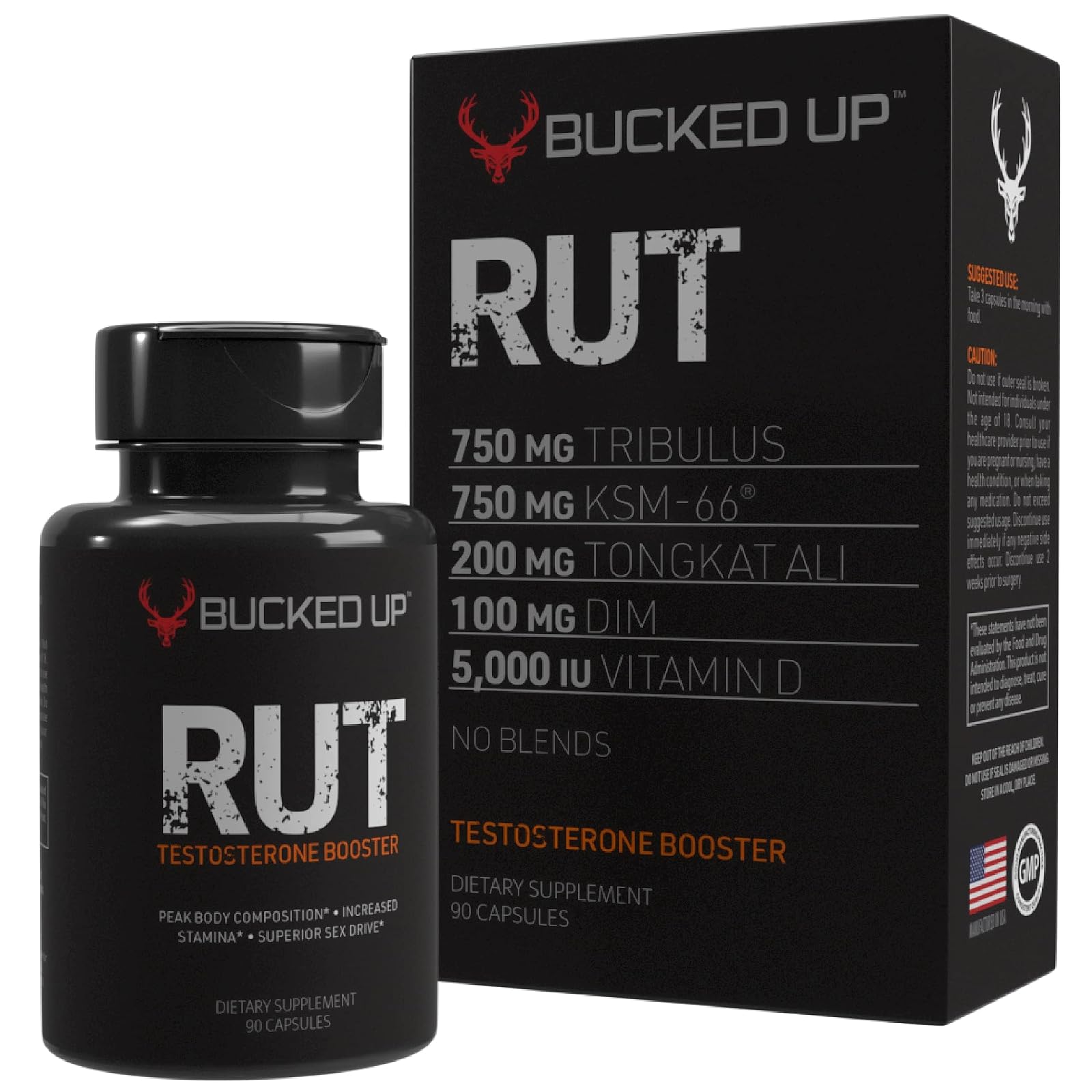 Bucked Up Testo Booster capsules
