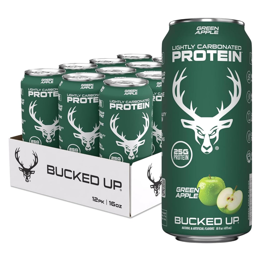 Bucked Up whey protein soda