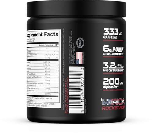 Bucked Up Woke pre-workout for focus