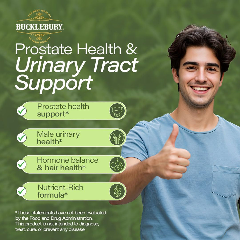 Bucklebury saw palmetto for prostate support