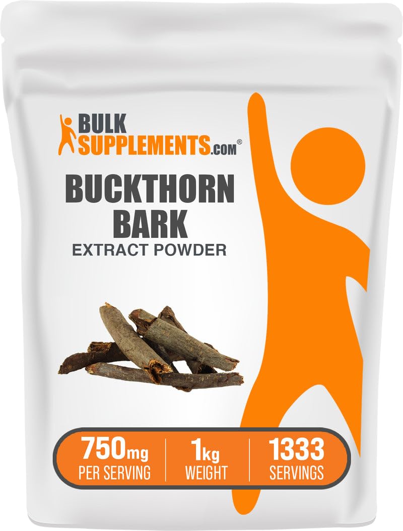 Buckthorn bark extract powder benefits
