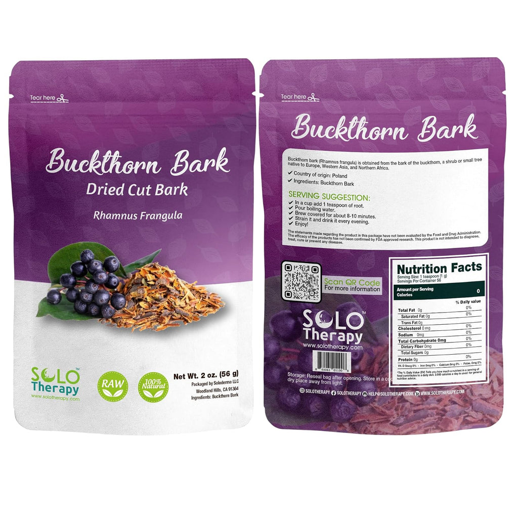 Buckthorn Bark herbal tea benefits