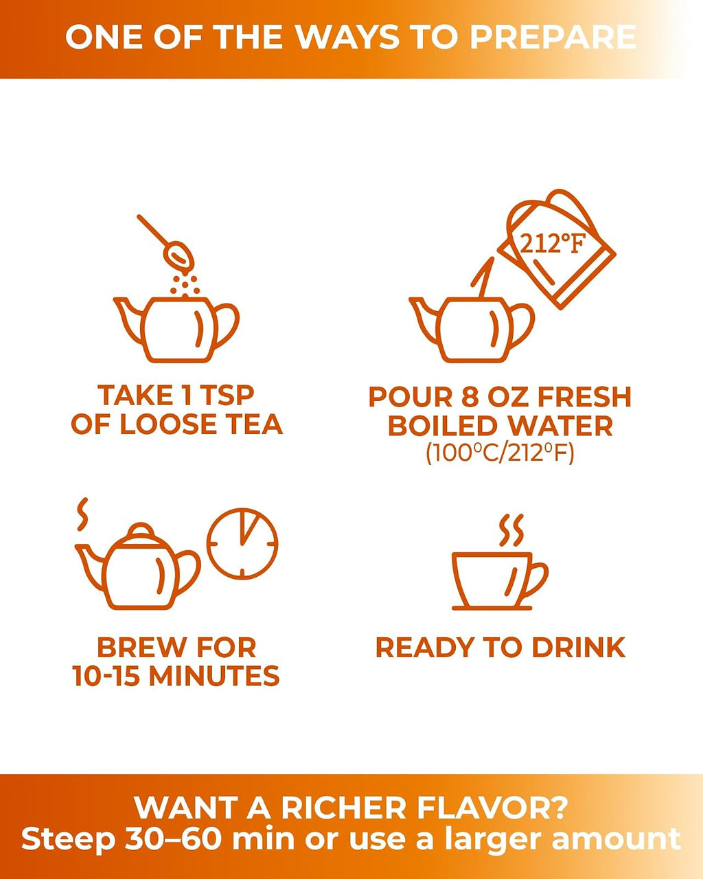 Buckthorn bark tea for relaxation