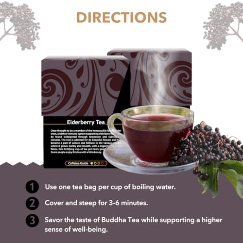 Buddha Teas elderberry tea for wellness