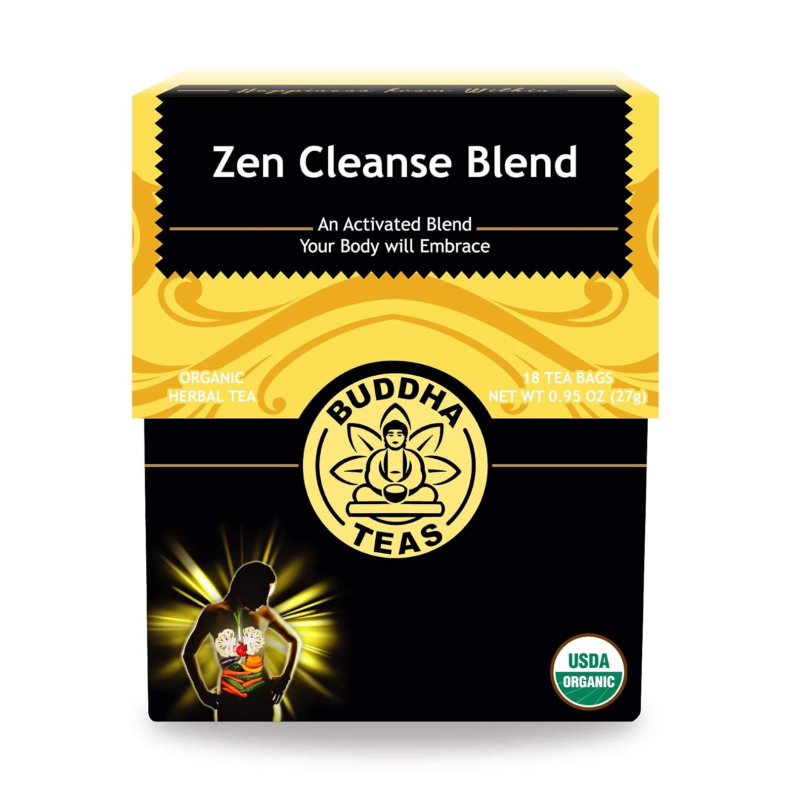 Buddha Teas herbal detox tea bags
