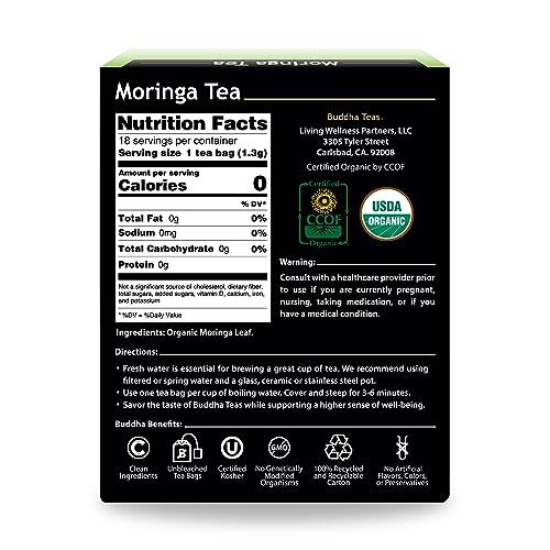 Buddha Teas moringa blend