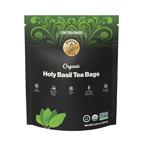 Buddha Teas organic holy basil tea