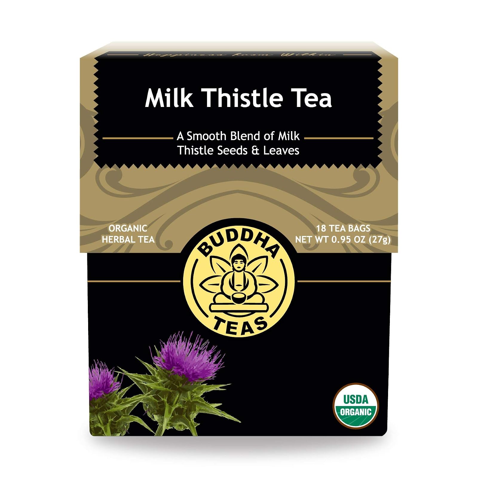 Buddha Teas organic milk thistle benefits