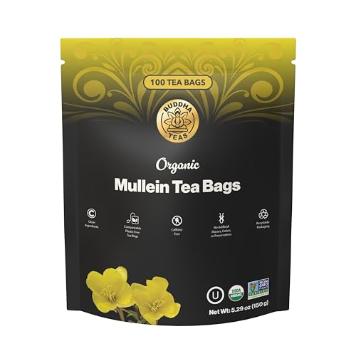 Buddha Teas organic mullein leaf tea