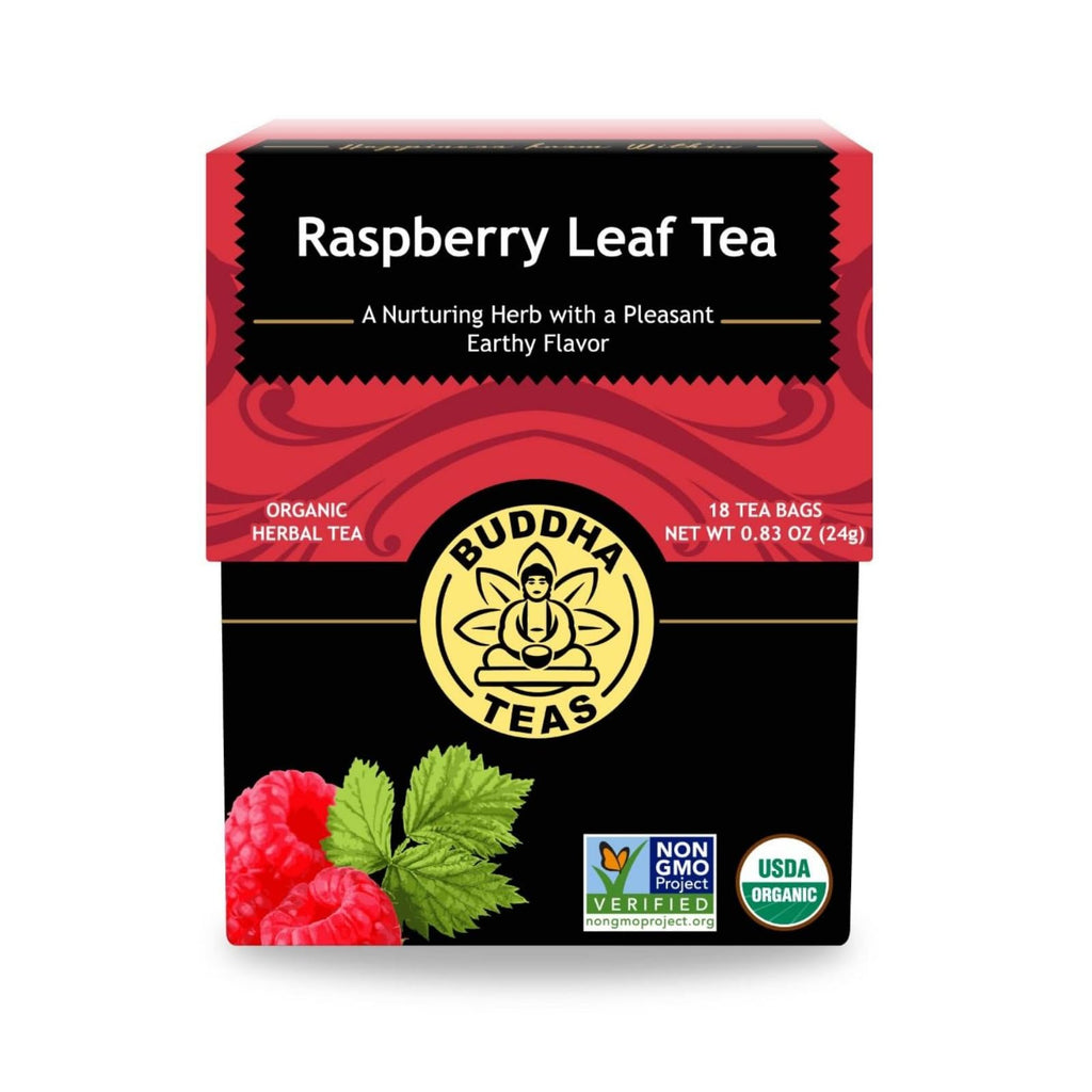Buddha Teas organic raspberry leaf tea