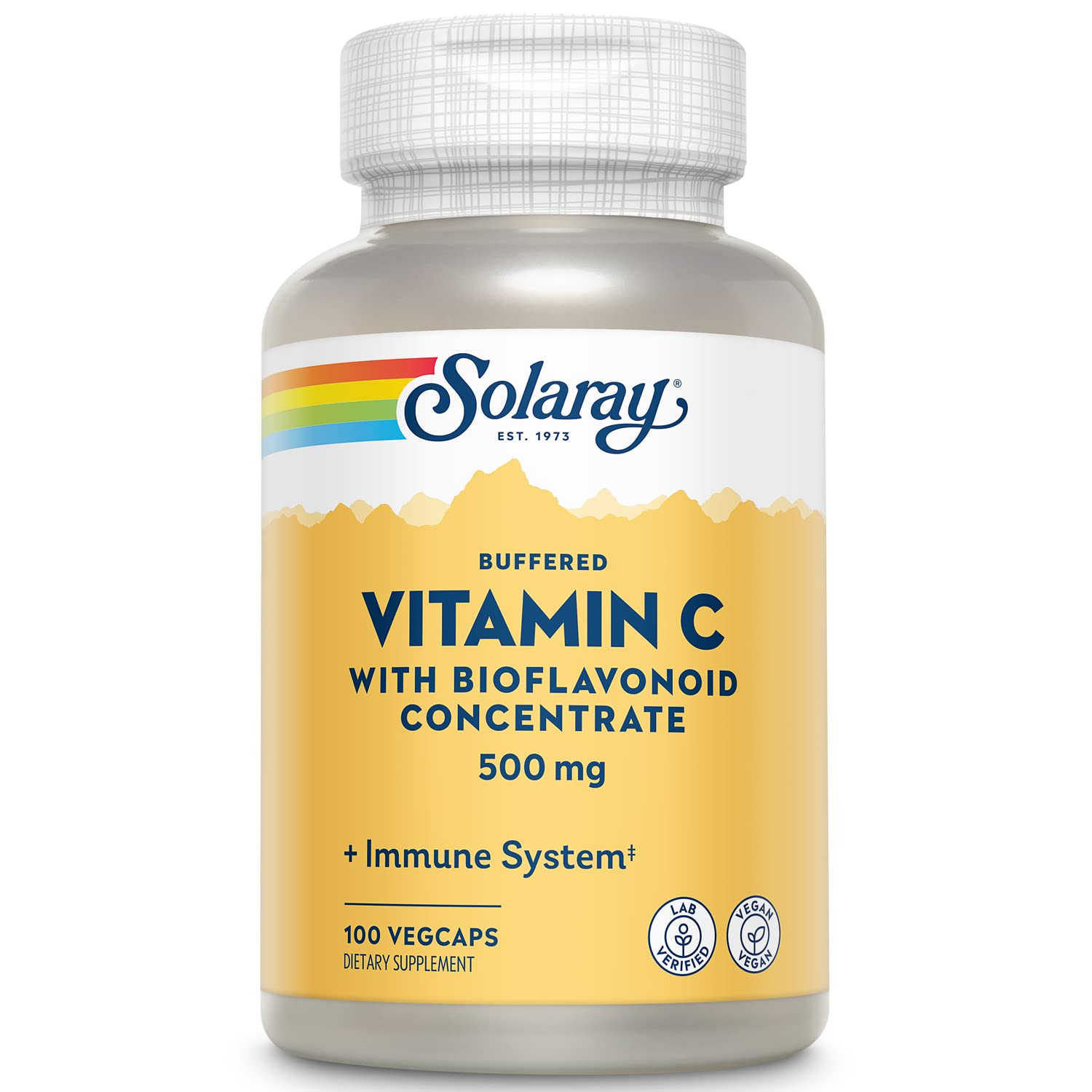 Buffered vitamin C 500 mg capsules