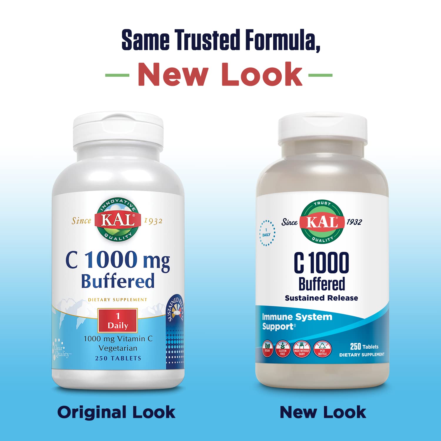 Buffered vitamin C for better absorption