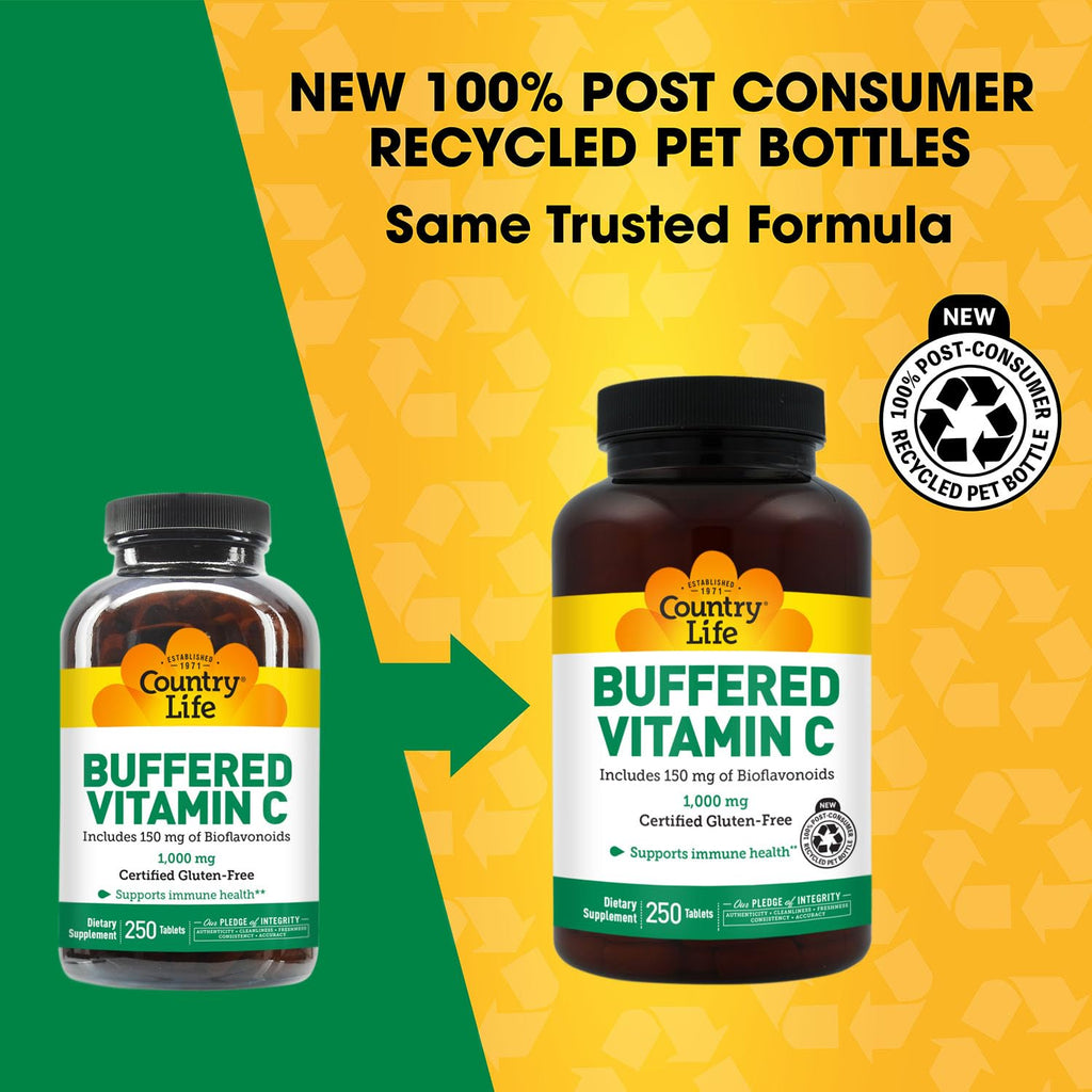 Buffered vitamin C for immune support