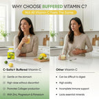 Buffered vitamin C for sensitive stomachs