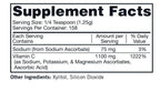 Buffered vitamin C for sensitive stomachs