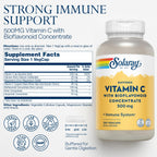 Buffered vitamin C for sensitive stomachs