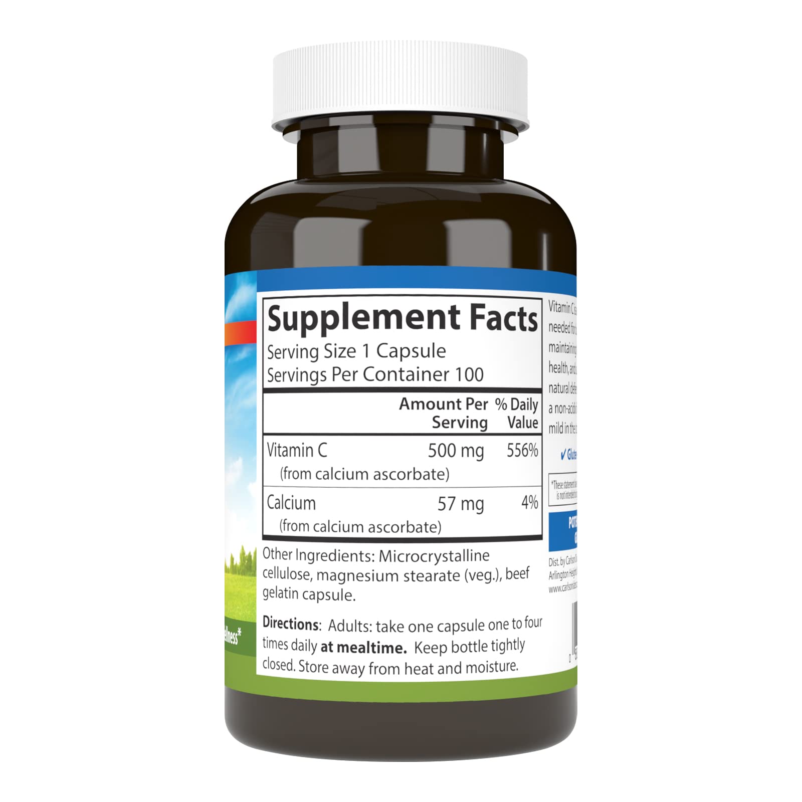 Buffered Vitamin C for sensitive stomachs