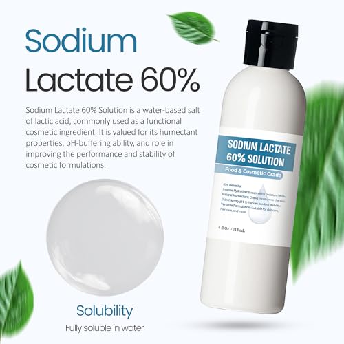 buffering agent sodium lactate benefits