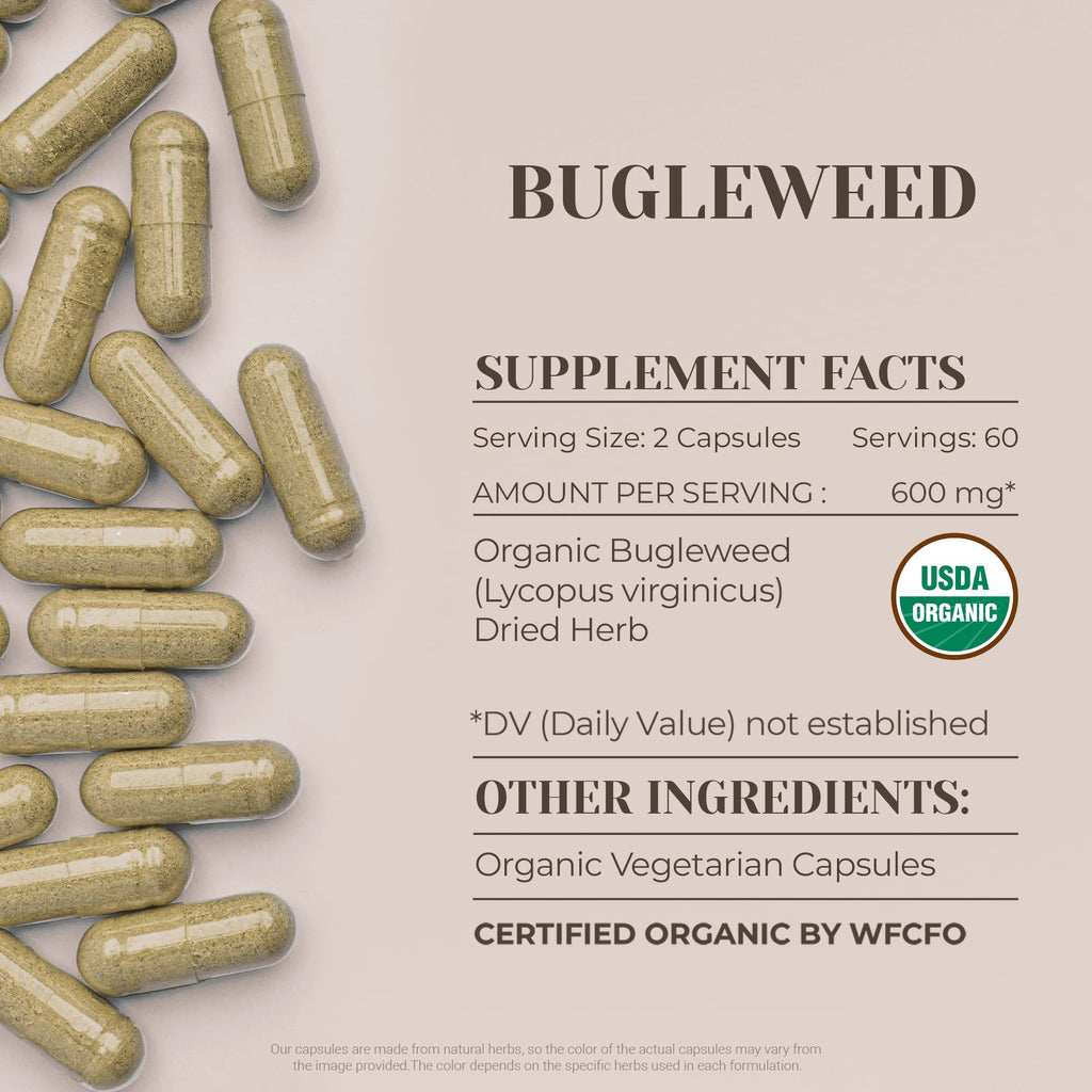 bugleweed capsules for immune support