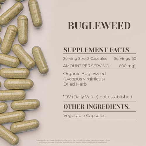 Bugleweed vitamins for energy boost