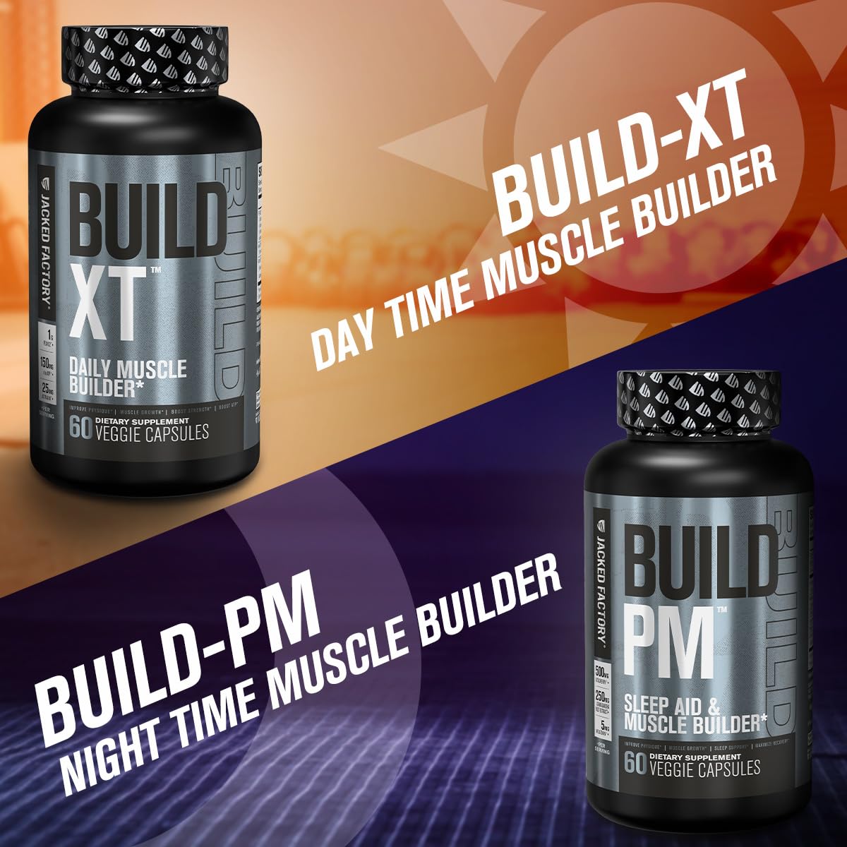 Build muscle with Jacked Factory