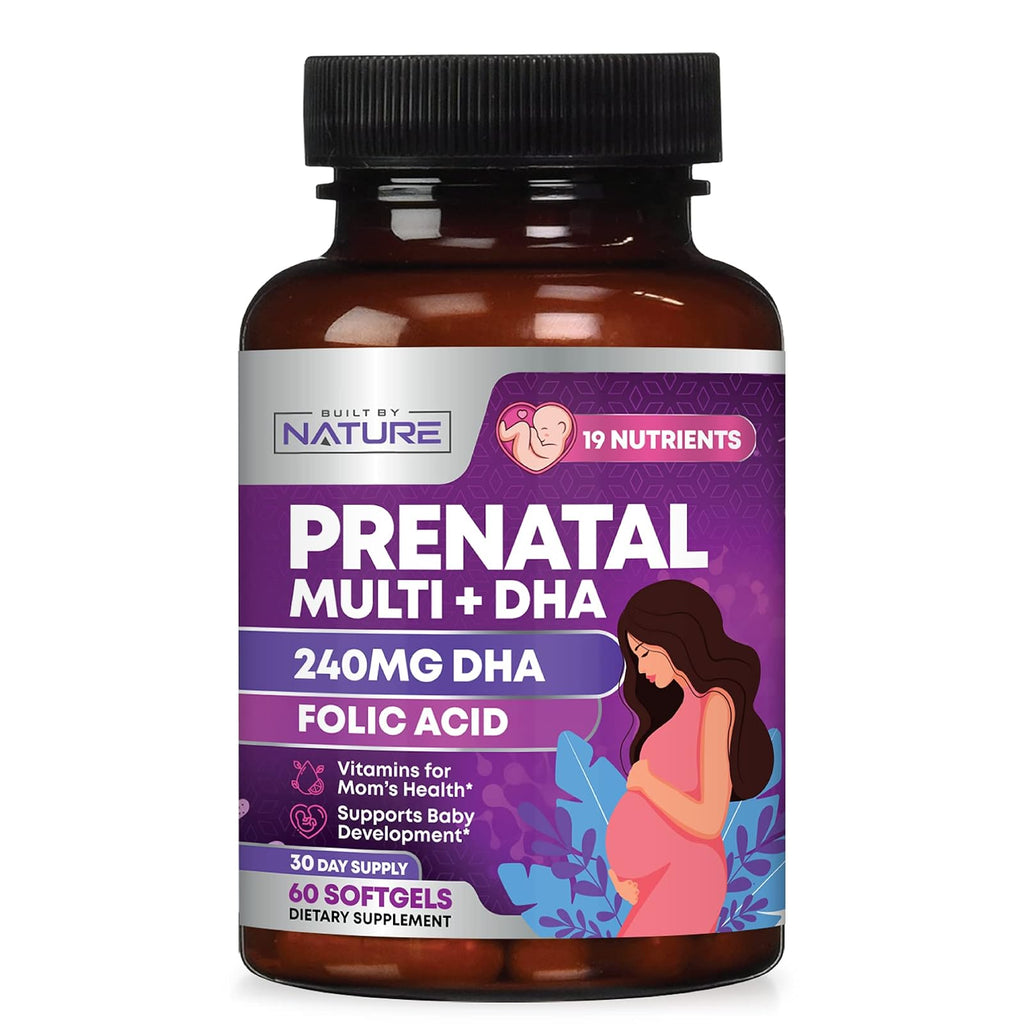 Built by Nature prenatal vitamins for mothers