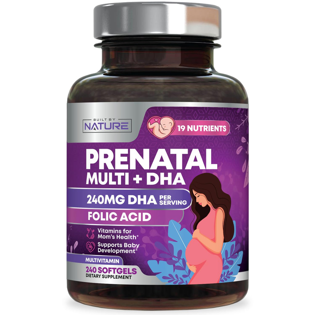Built by Nature prenatal vitamins softgels