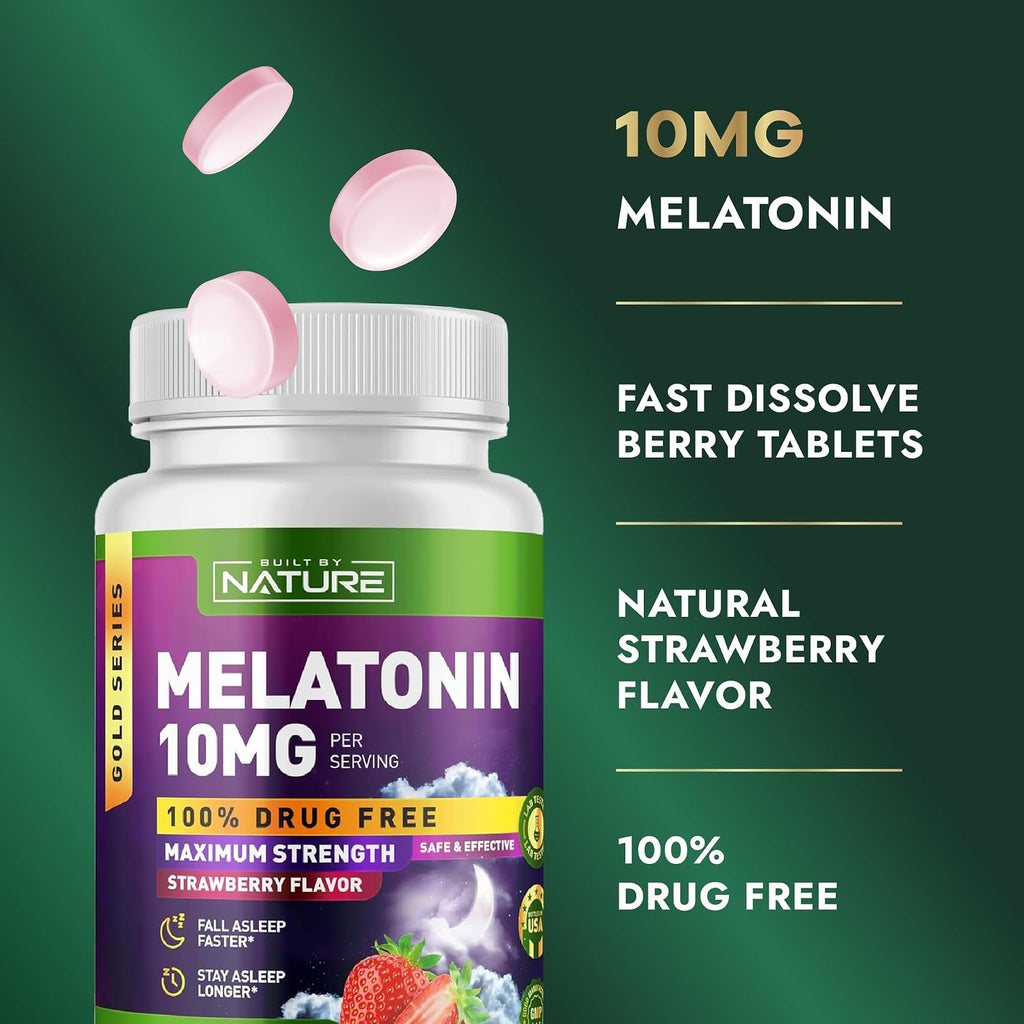 Built by Nature sleep support gummies