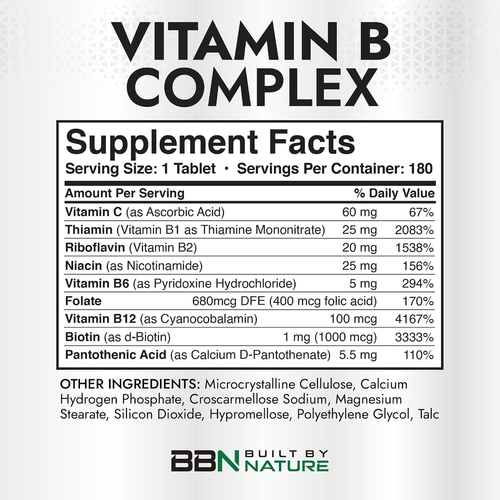 built by nature vitamin b complex