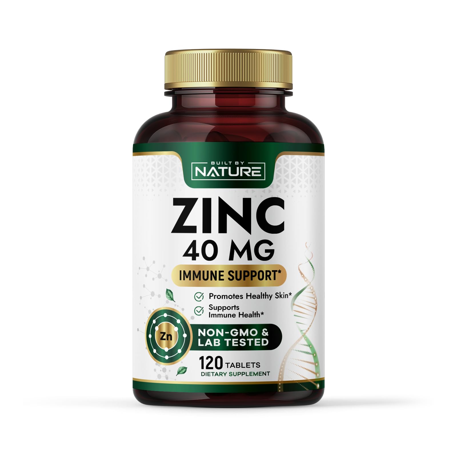 Built By Nature zinc gluconate tablets
