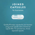 Bulk 5000 count gelatin capsules