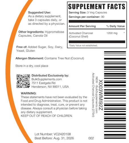 bulk activated charcoal for wellness